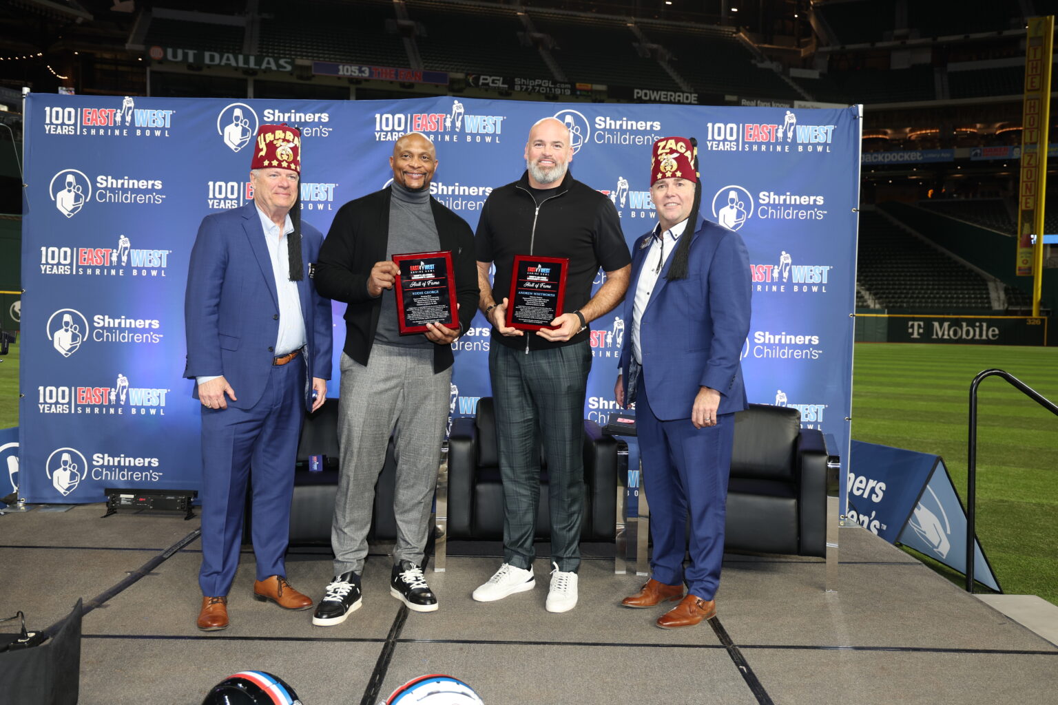 EDDIE GEORGE, ANDREW WHITWORTH SELECTED TO EAST-WEST SHRINE BOWL HALL OF FAME - East West Shrine ...